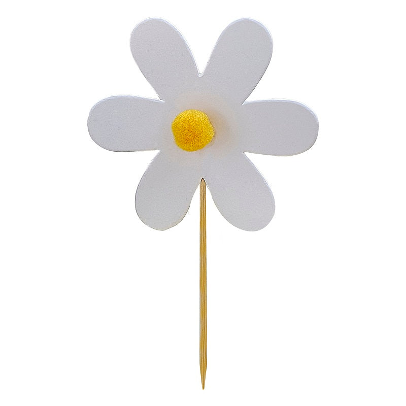Daisy Cupcake Toppers (12 pack) – Ruby Rabbit