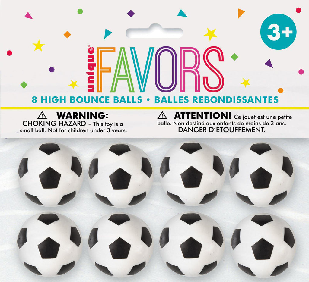 Soccer Bouncy Balls (8 pack) – Ruby Rabbit