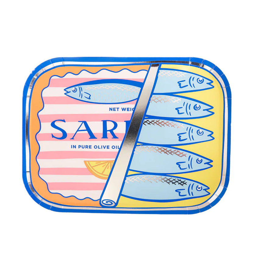 Le Dinner Sardine Can Plates (8 pack) – Ruby Rabbit