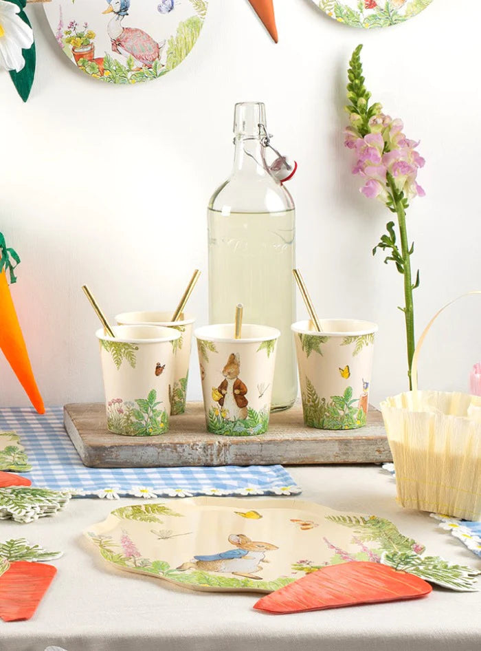 Peter Rabbit in the Garden Cups (8 pack) – Ruby Rabbit
