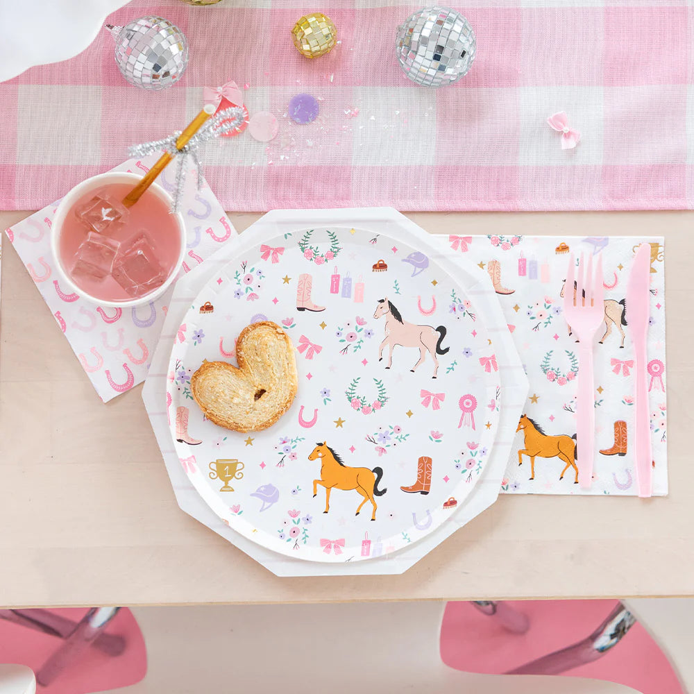 Pony Plates (8 pack) – Ruby Rabbit