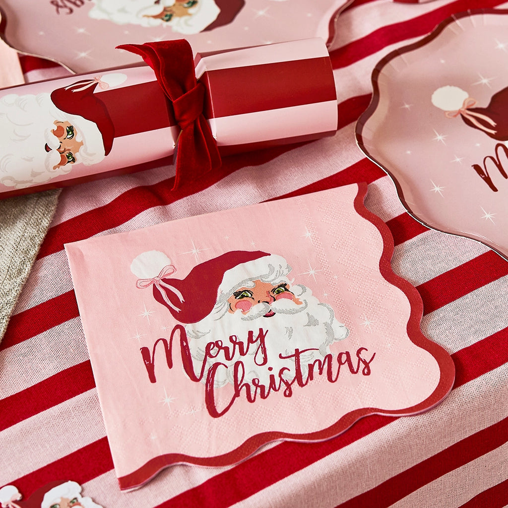Vintage Santa Napkins (16 pack) – Ruby Rabbit