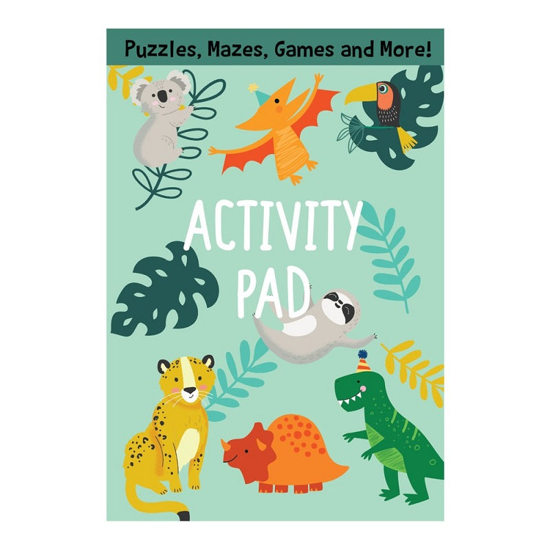 Dinosaur & Animals Activity Pads (4 pack) – Ruby Rabbit