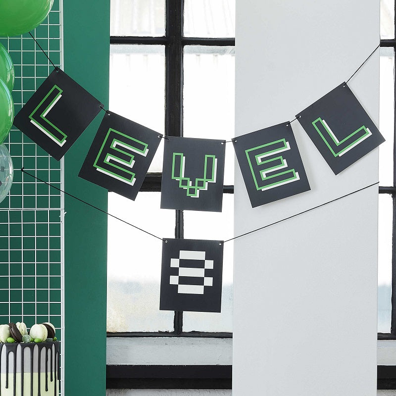 Customisable Gamer Bunting – Ruby Rabbit