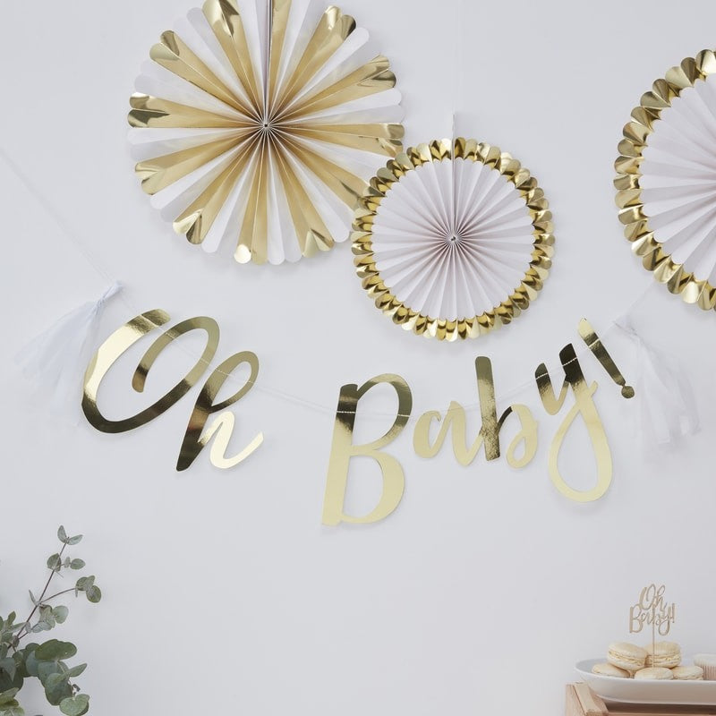 Gold Oh Baby Bunting – Ruby Rabbit