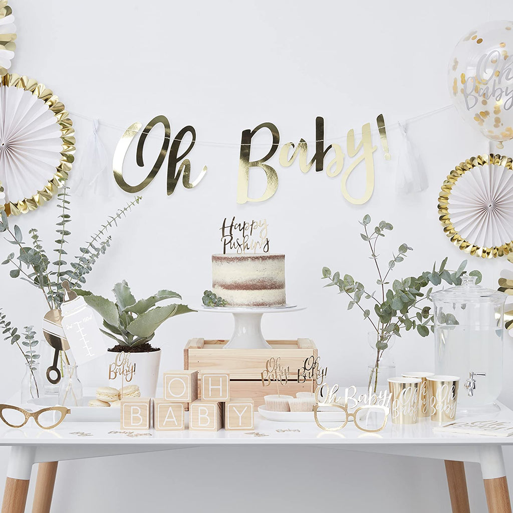 Gold Oh Baby Bunting – Ruby Rabbit
