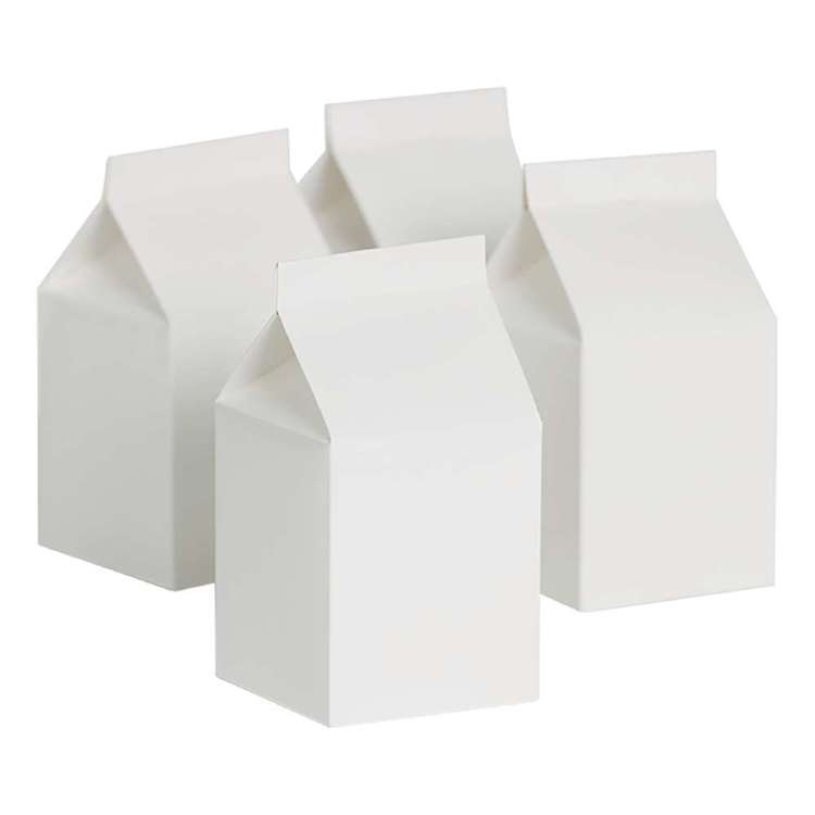 White Milk Boxes (10 pack) – Ruby Rabbit