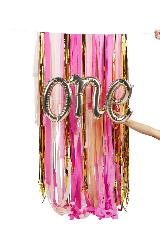 Pink Shimmer Streamer Set – Ruby Rabbit