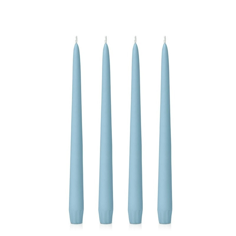French Blue Taper Candles (4 pack) – Ruby Rabbit