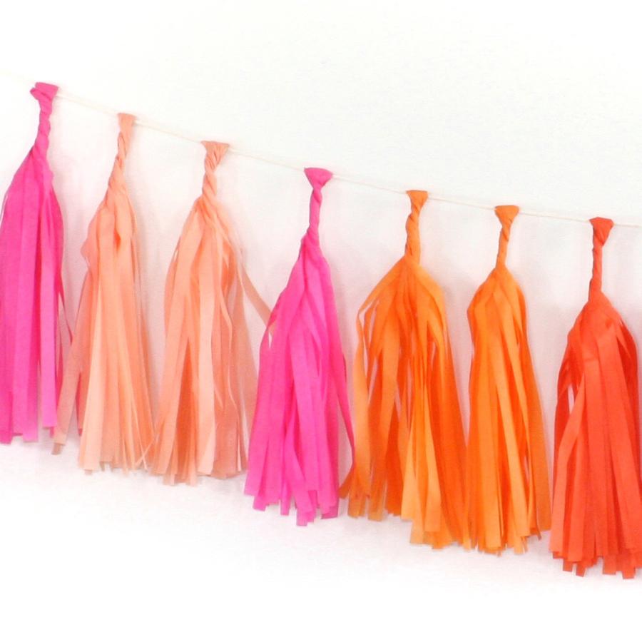 Bright Tassel Garland Kit Ruby Rabbit