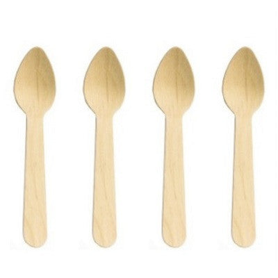 Wooden Teaspoons (25 pack) – Ruby Rabbit